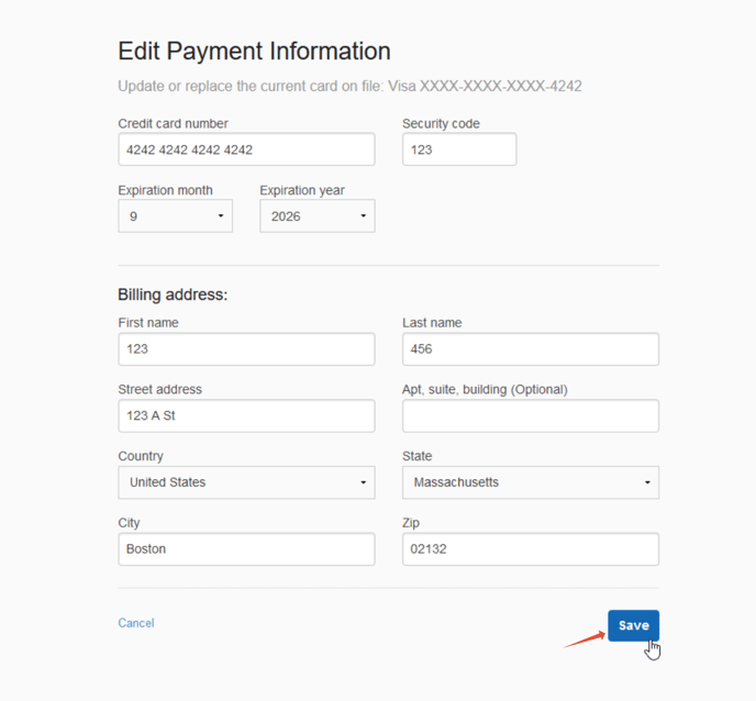 Billing FAQ (Personal Accounts)