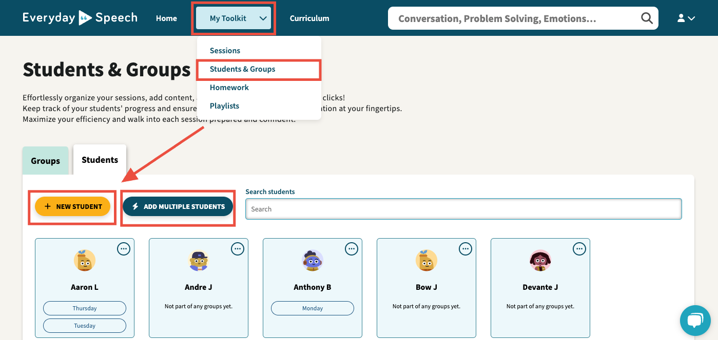 Feature Guide: Efficiently Creating and Managing Student Profiles